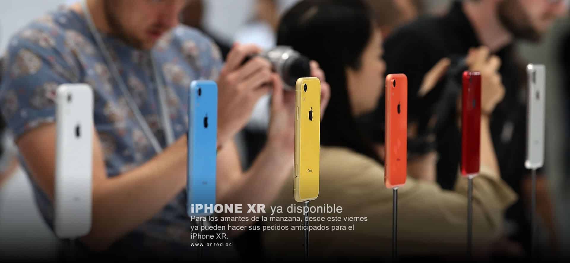 El iPhone XR ya se puede reservar en Apple Store Online