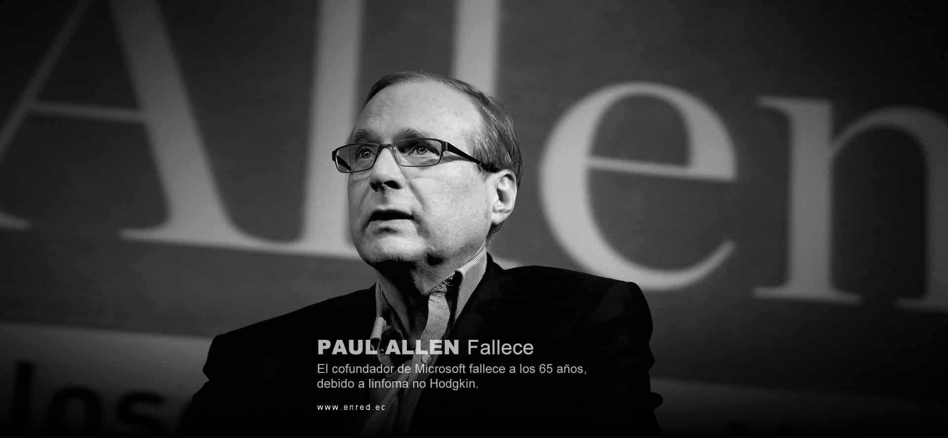 Fallece Paul Allen: Fundador de Microsoft