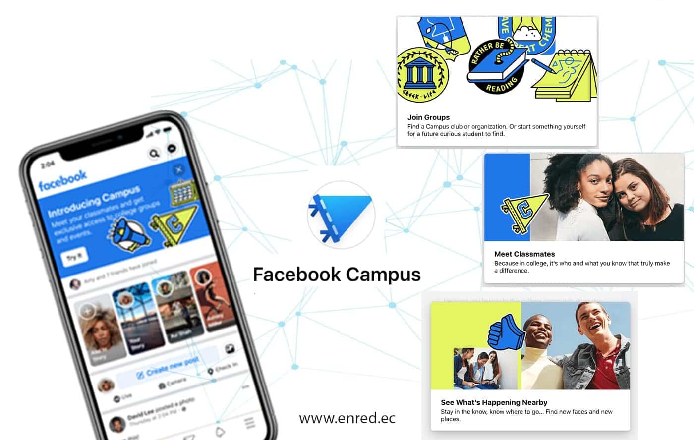Facebook presenta "Campus", un espacio para universitarios